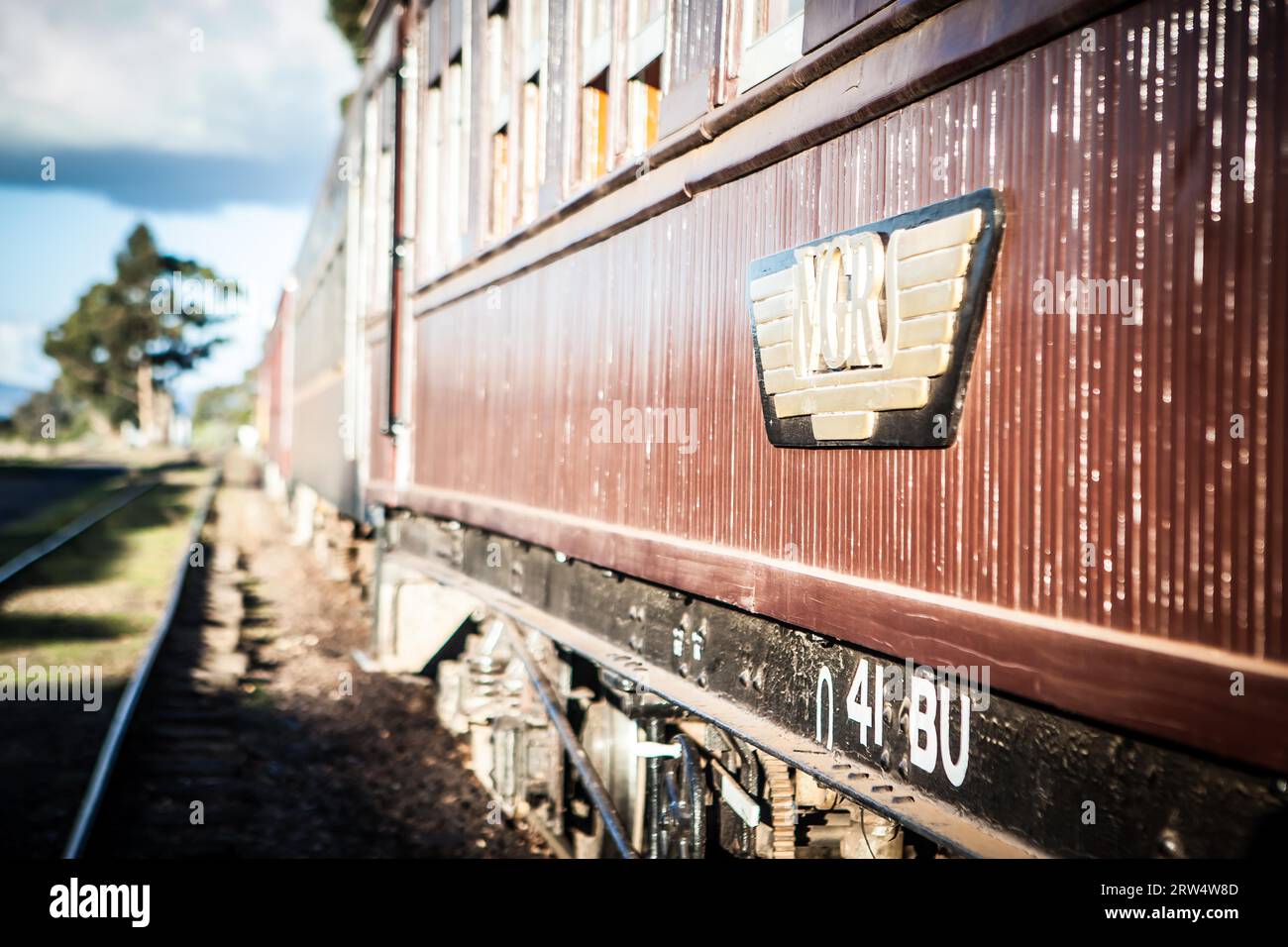 Victorian goldfields railway hi-res stock photography and images - Alamy