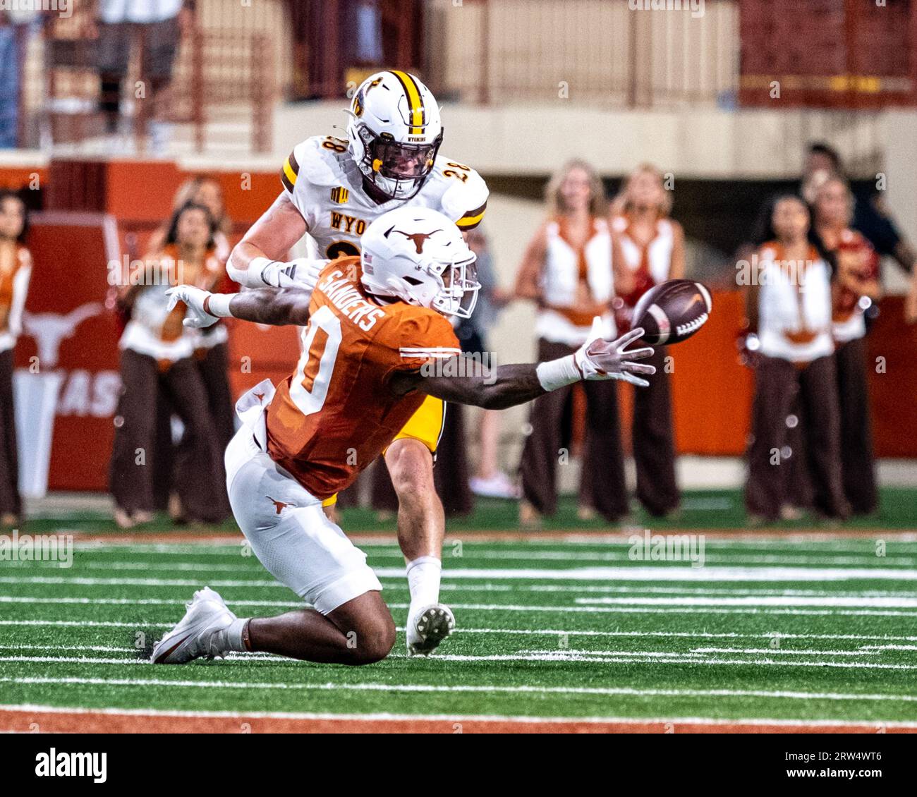 Sept 16, 2023. Ja'Tavion Sanders #00 of the Texas Longhorns in action ...