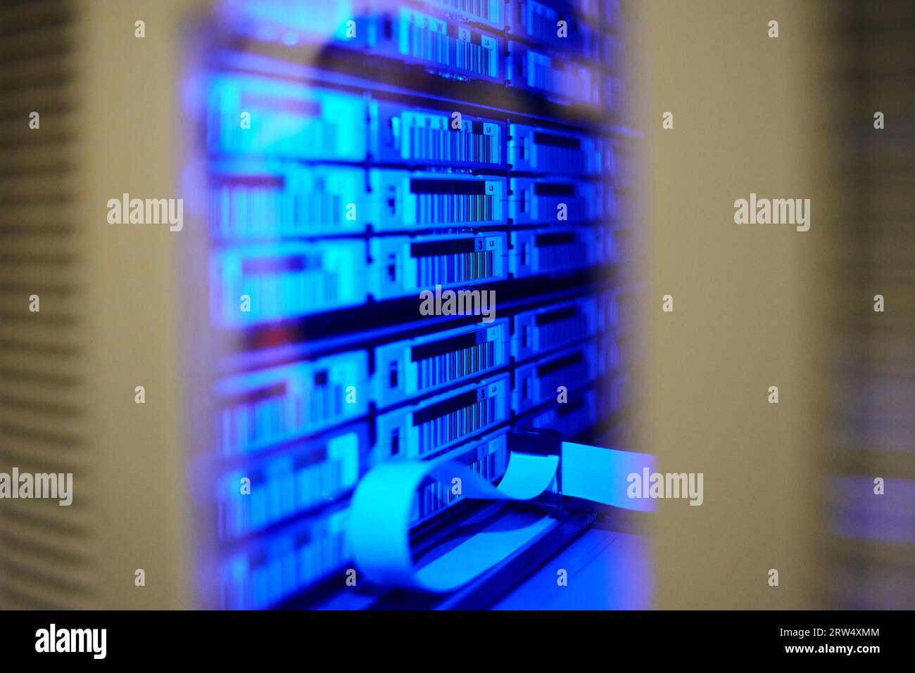 Tape library hi-res stock photography and images - Alamy