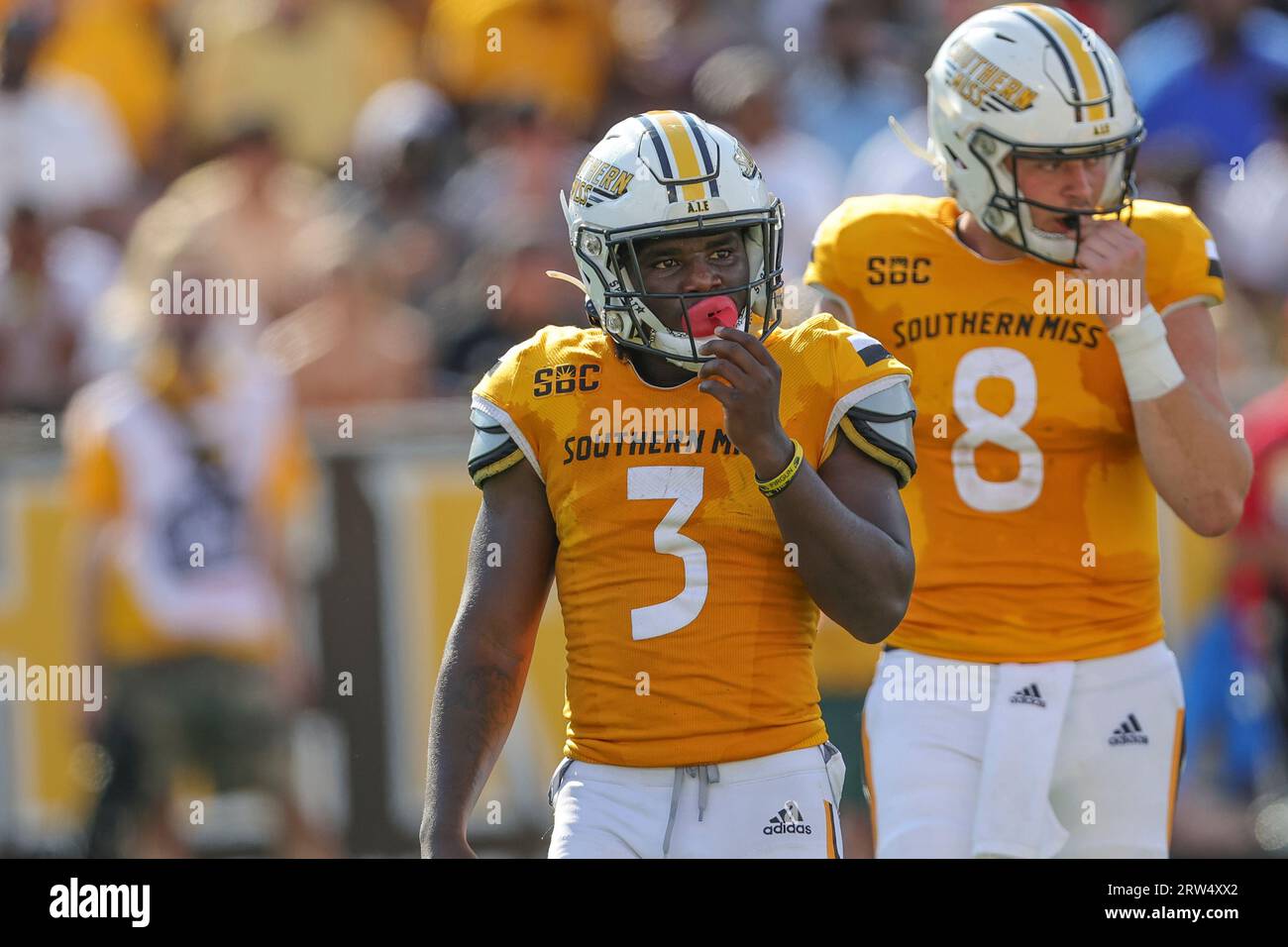 SEP 16, 2023: Southern Miss Golden Eagles running back Frank Gore Jr ...