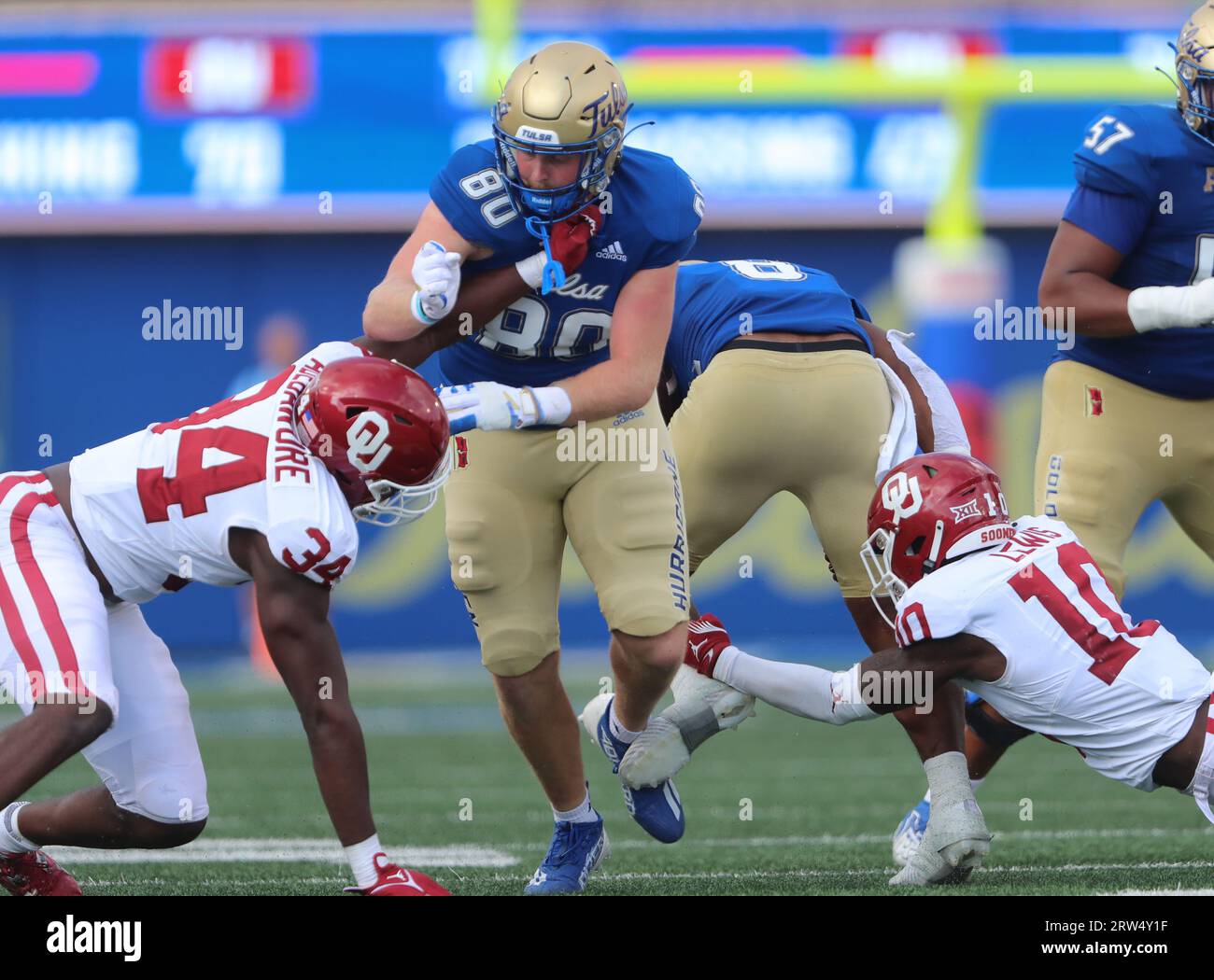 Tulsa, USA. 16th Sep, 2023. September 16, 2023:.Tulsa Golden Hurricane ...