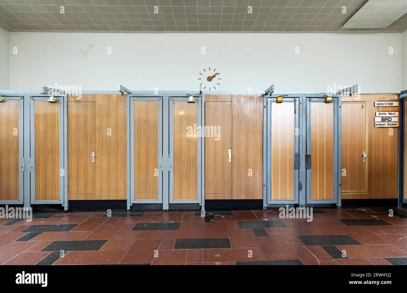 Traenenpalast (Palace of Tears), former exit hall of the border ...
