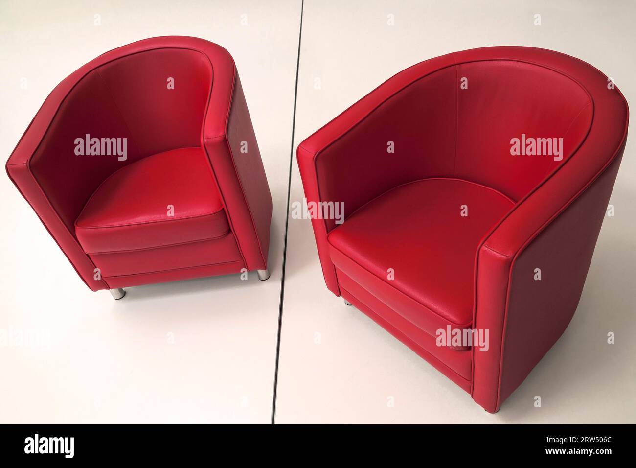 Interior red armchair hi-res stock photography and images - Alamy