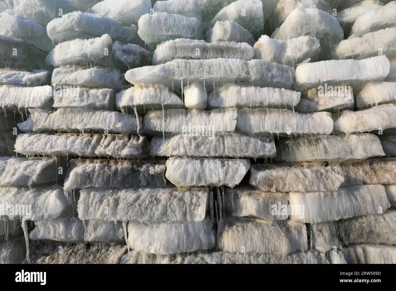 Close up stacks ice in hi-res stock photography and images - Alamy