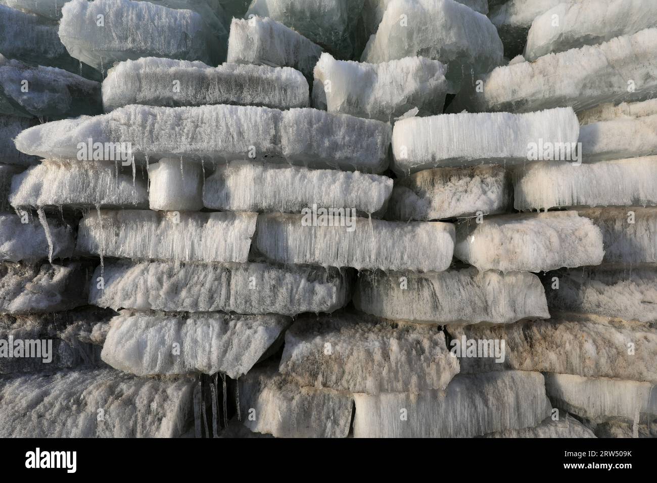Close up stacks ice in hi-res stock photography and images - Alamy