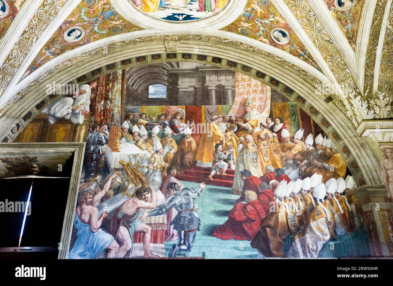 Coronation of charlemagne hi-res stock photography and images - Alamy