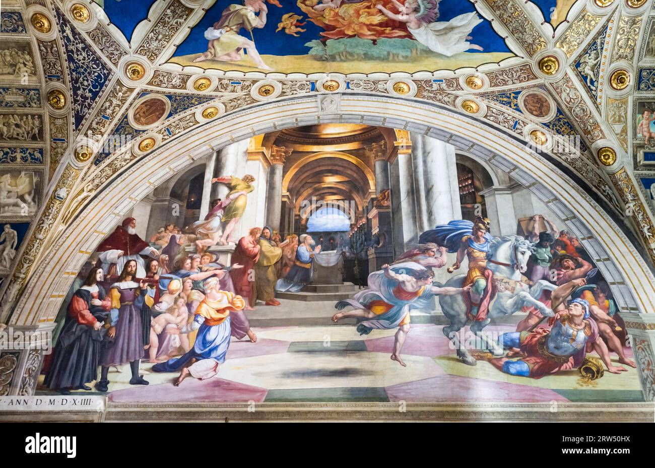 Raphaels stanza di eliodoro hi-res stock photography and images - Alamy