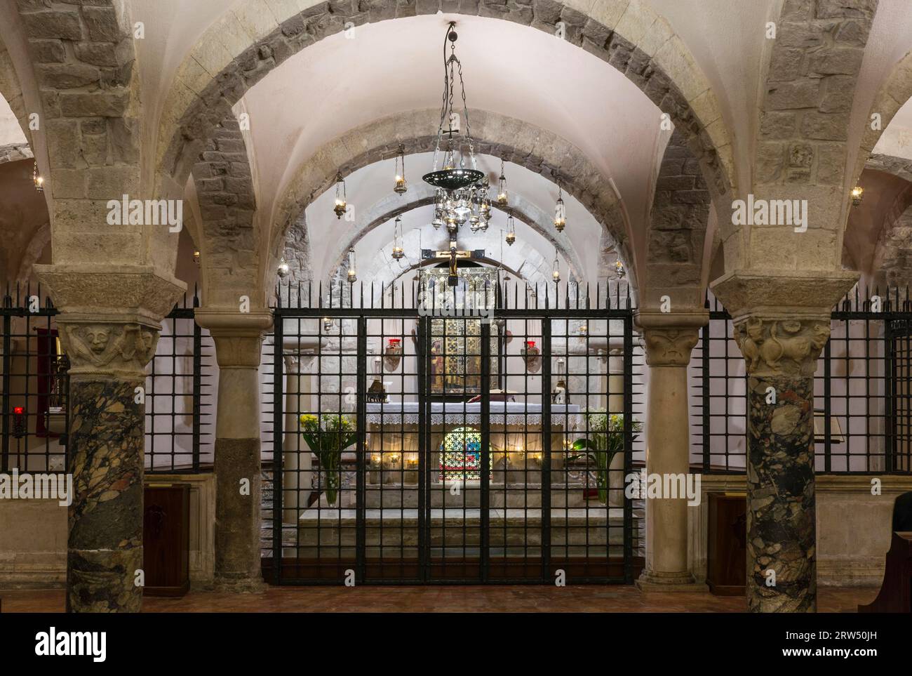 Shrine with the relics of Saint Nicholas, Nicholas of Myra, 3- 4th ...