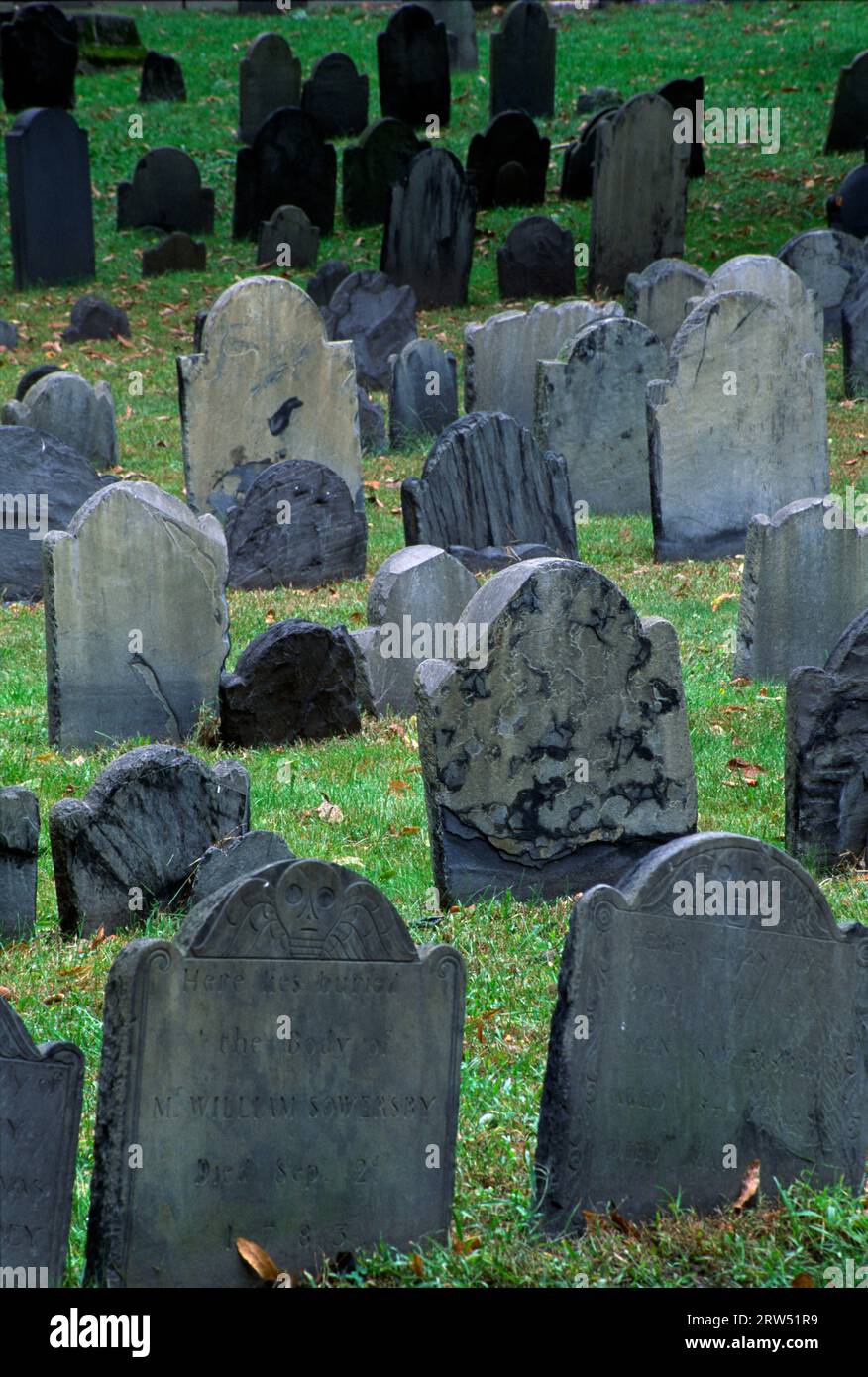 Granary Burial Ground, Boston National Historical Park, Massachusetts ...