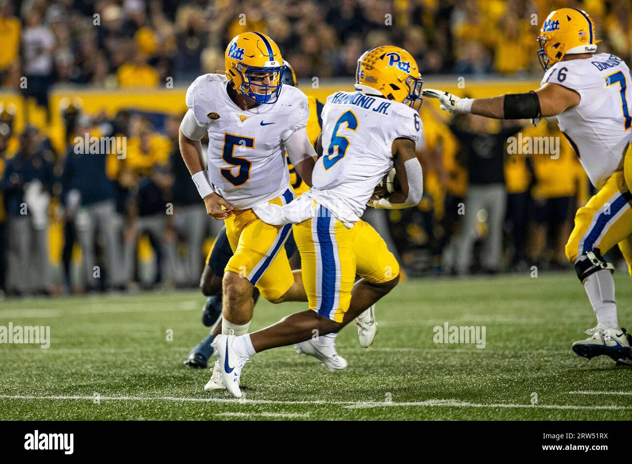 MORGANTOWN, WV - SEPTEMBER 16: Pittsburgh Panthers quarterback Phil ...