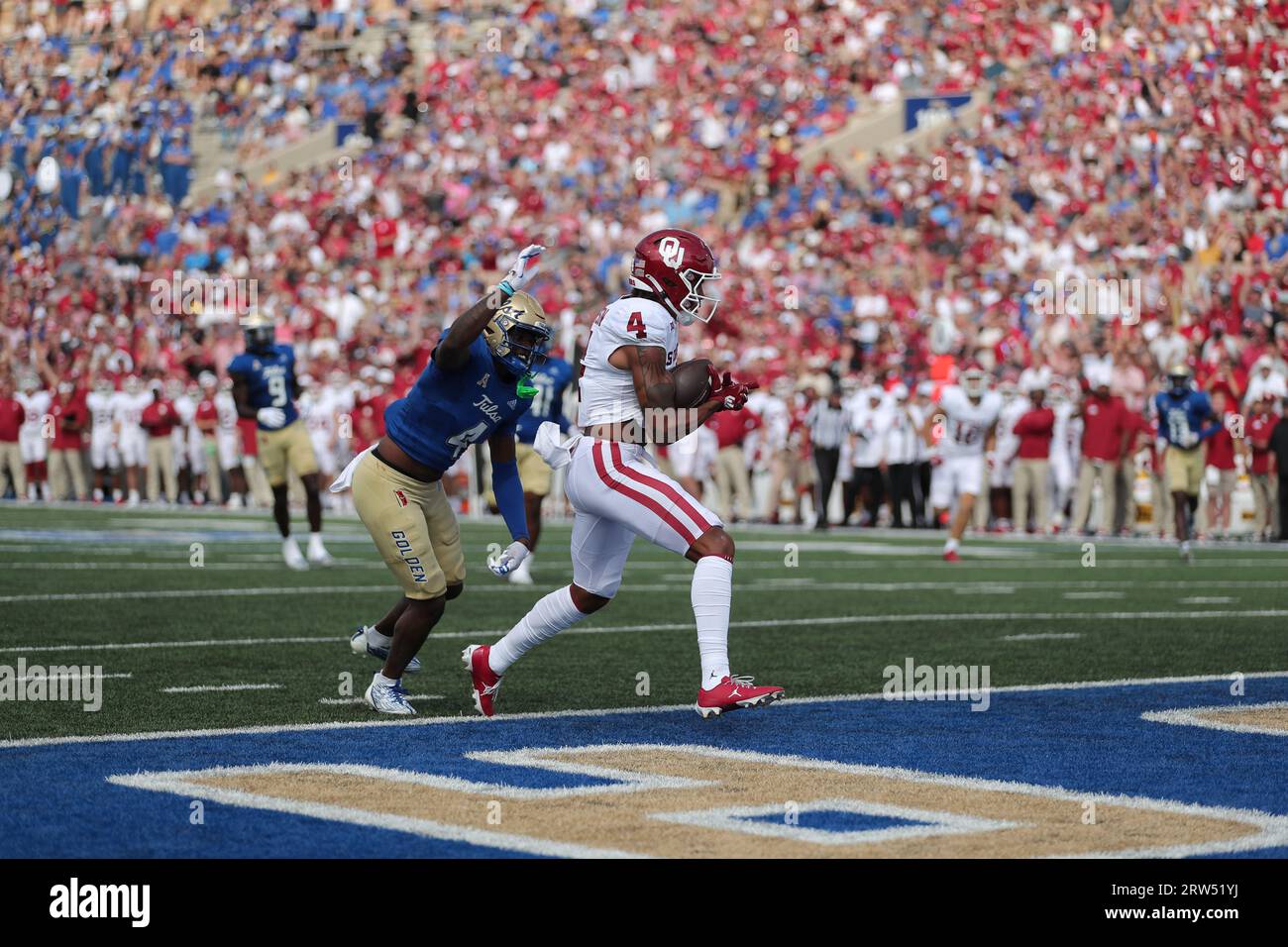 September 16, 2023:.Oklahoma Sooners wide receiver Nic Anderson (4 ...