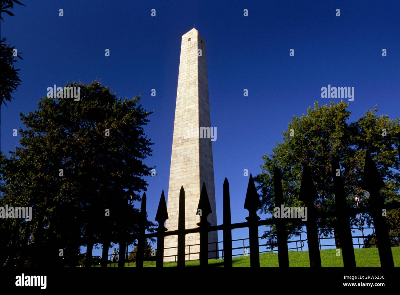 Bunker Hill Monument, Freedom Trail, Boston National Historical Park ...