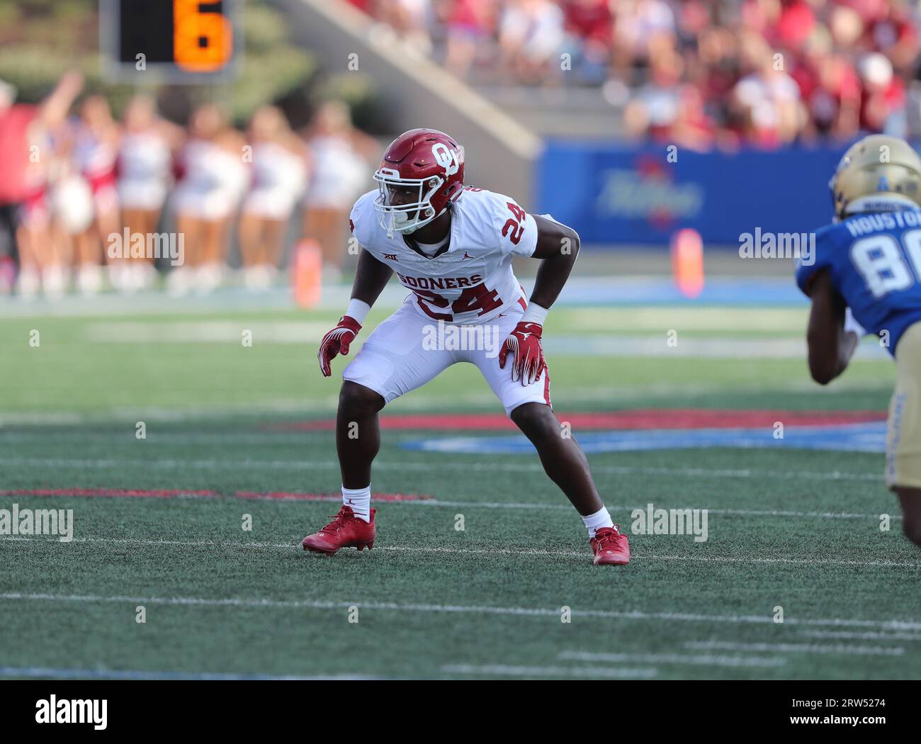 September 16, 2023:.Oklahoma Sooners linebacker Samuel Omosigho (24 ...