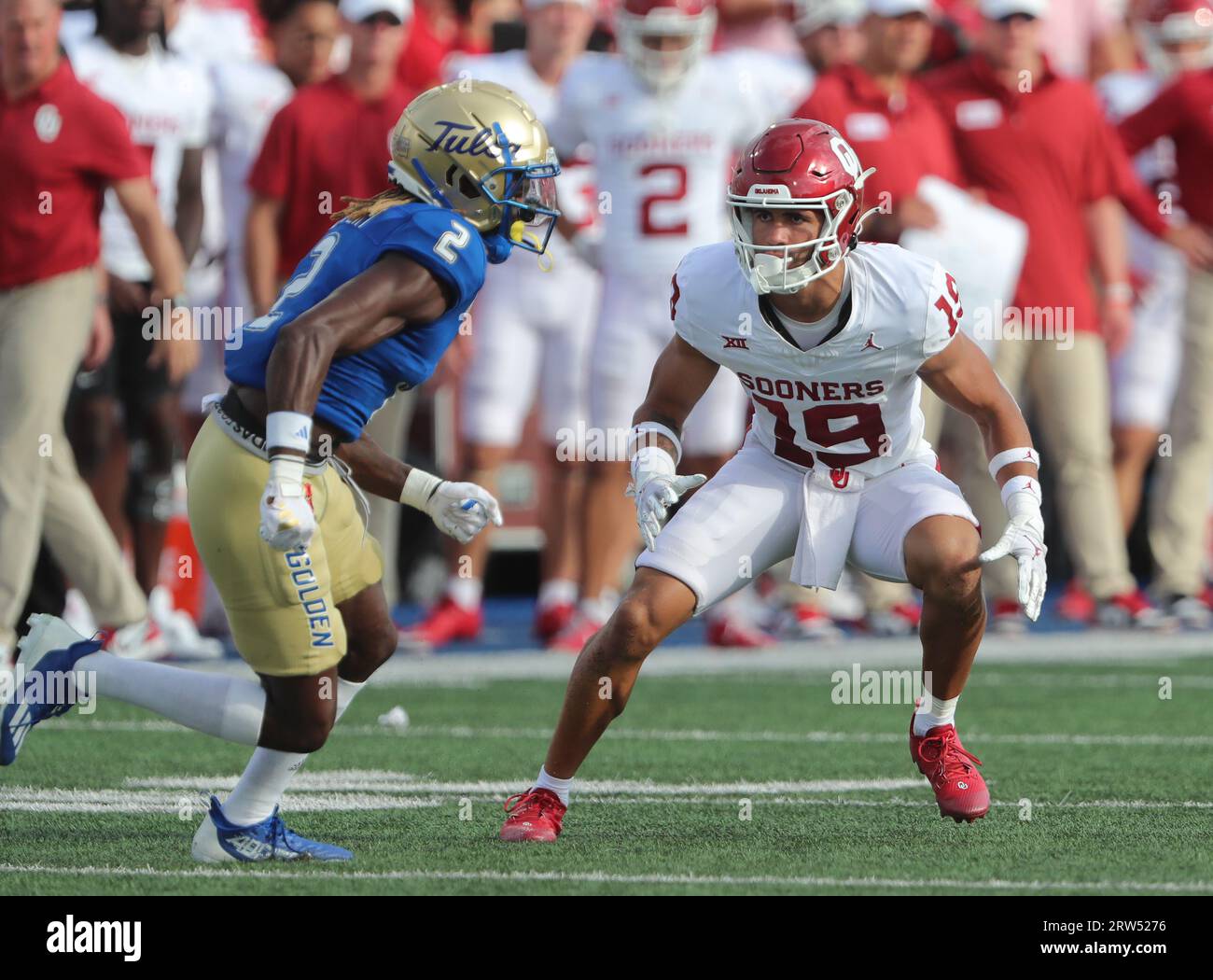 September 16, 2023:.Oklahoma Sooners defensive back Jacobe Johnson (19 ...