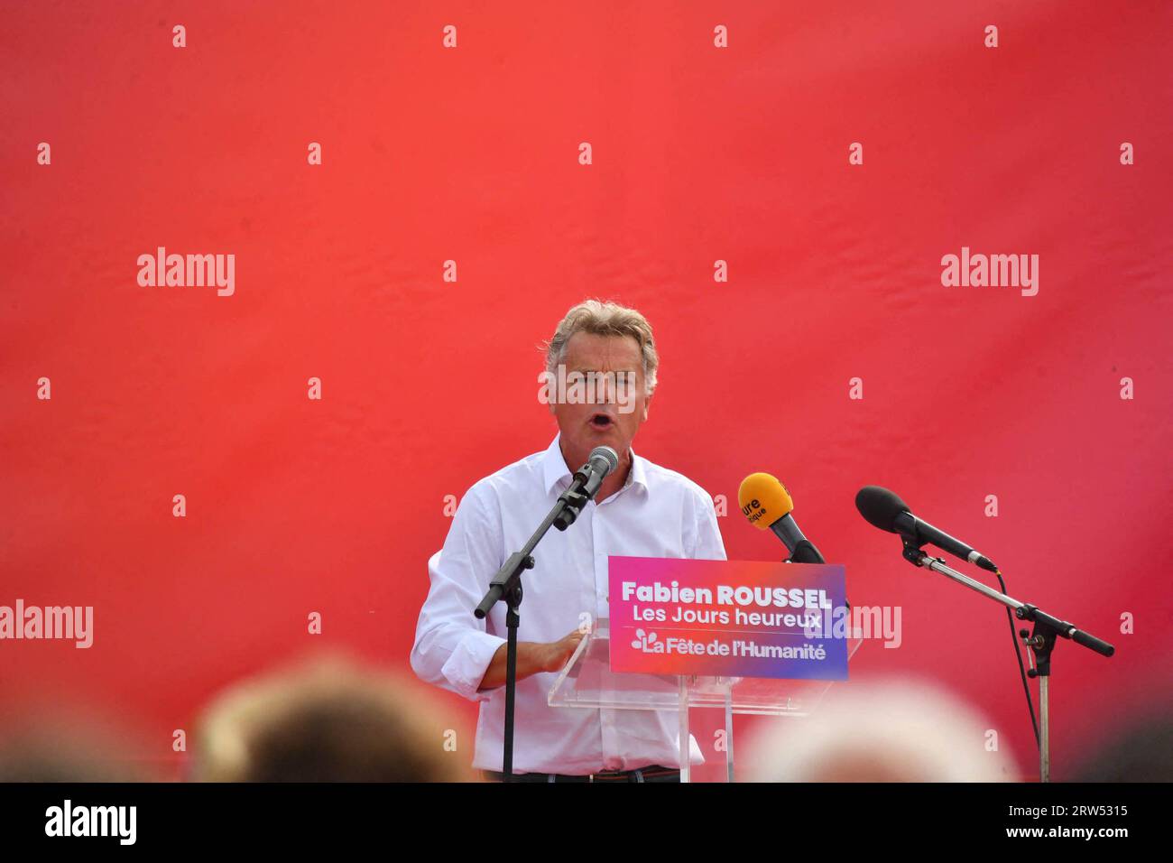 Bretigny Sur Orge, France. 16th Sep, 2023. Communist Party's (PCF ...