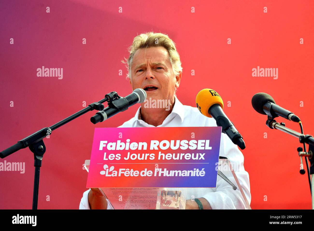 Bretigny Sur Orge, France. 16th Sep, 2023. Communist Party's (PCF ...