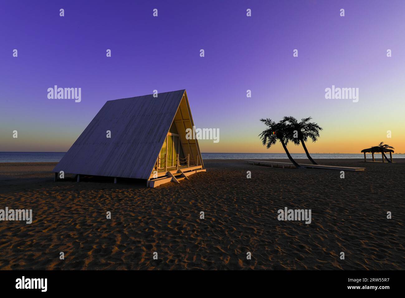 Triangle cabin hi-res stock photography and images - Alamy