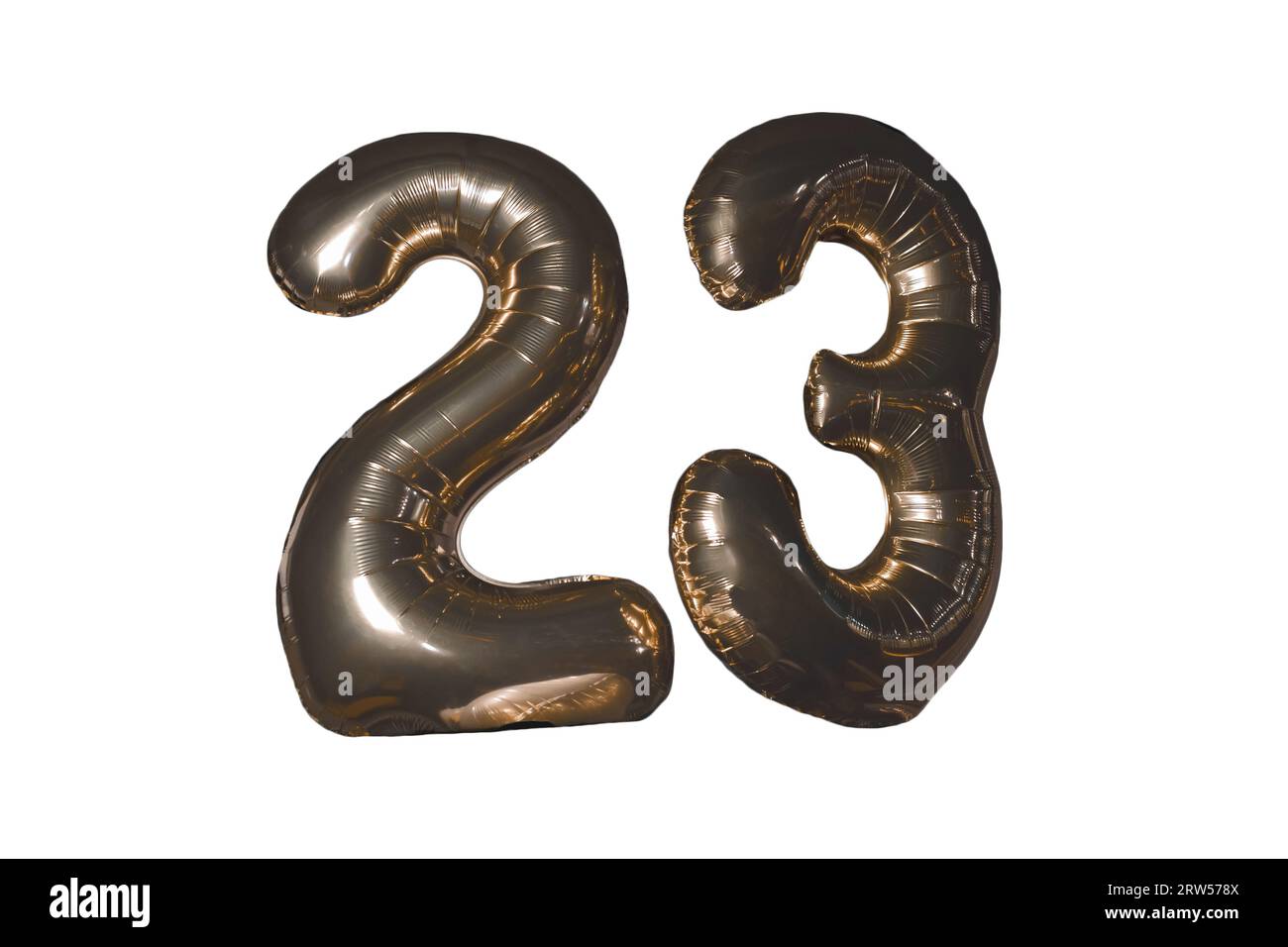 Number 2 two and 3 three 23 twenty-three digits inflated from a balloon ... Number 2 two and 3 three 23 twenty-three digits inflated from a balloon ...
