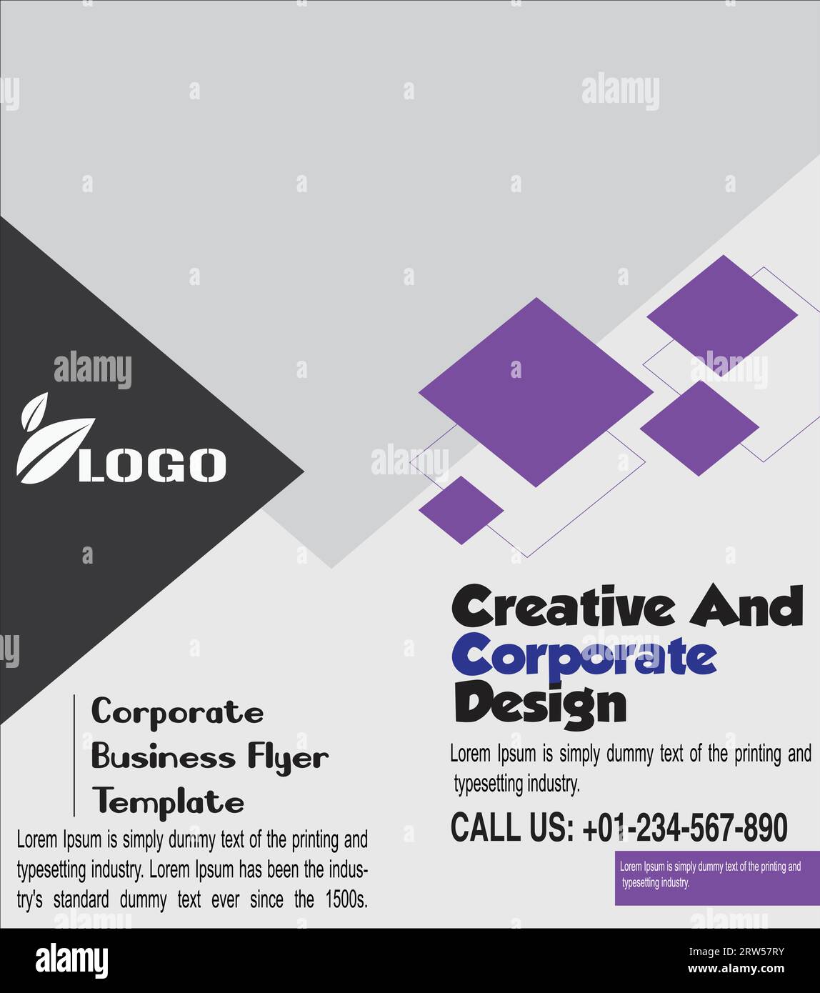 Creative and corporate design editable modern business promotion flyer ...
