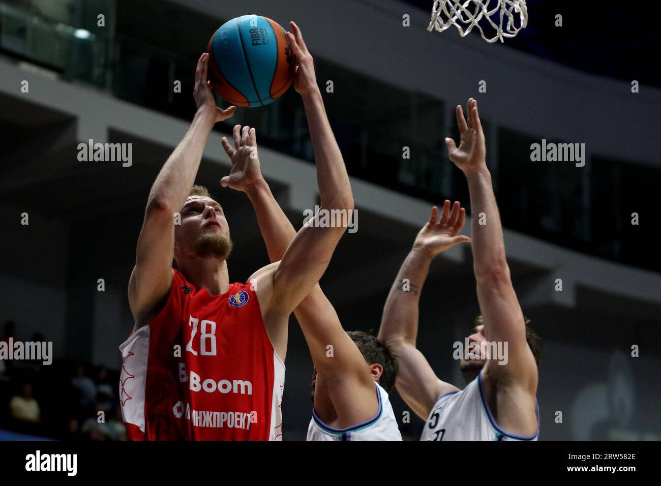 Saint Petersburg, Russia. 16th Sep, 2023. Andrey Lopatin (28) of MBA ...