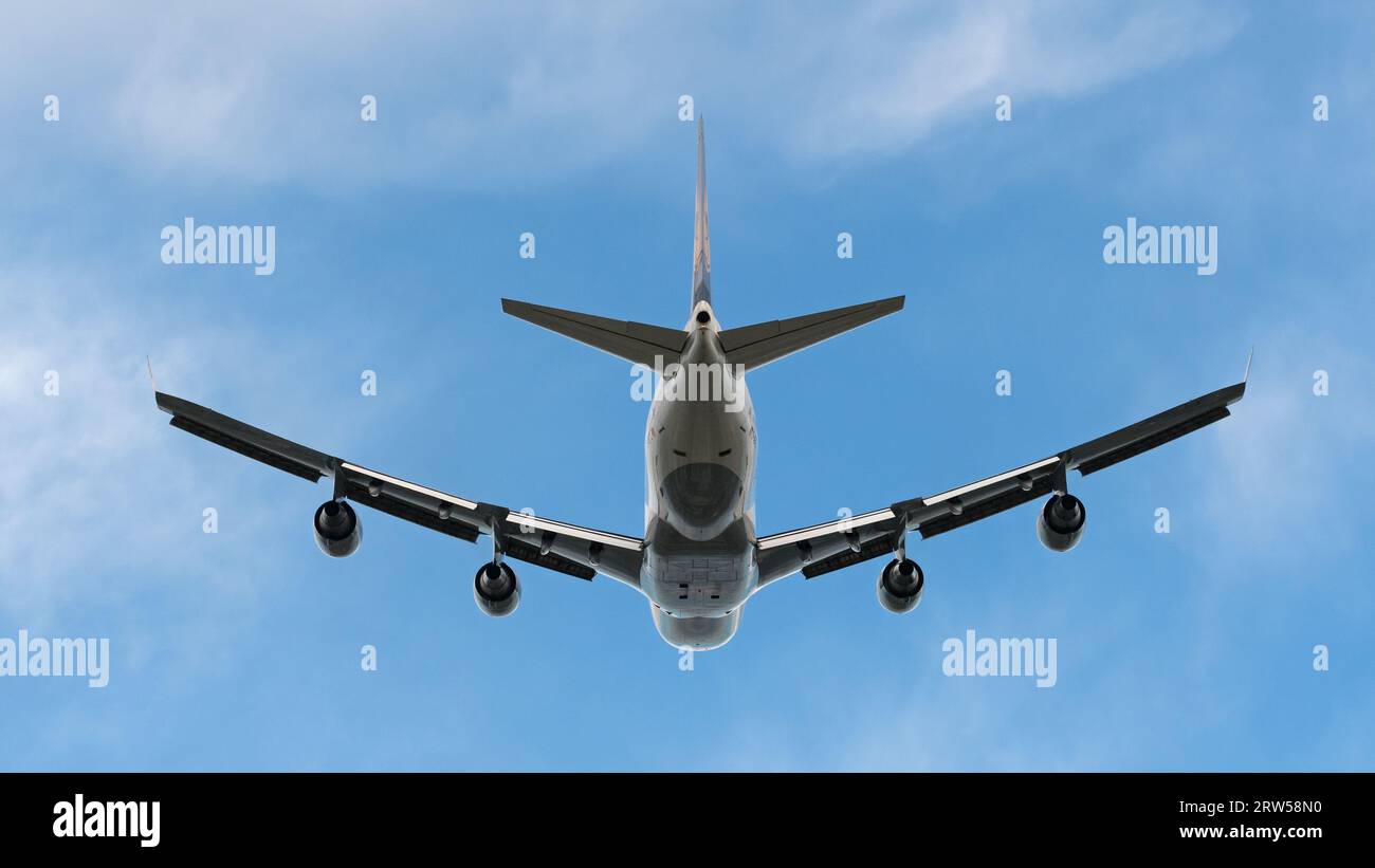Richmond, British Columbia, Canada. 16th Sep, 2023. A Lufthansa Boeing ...