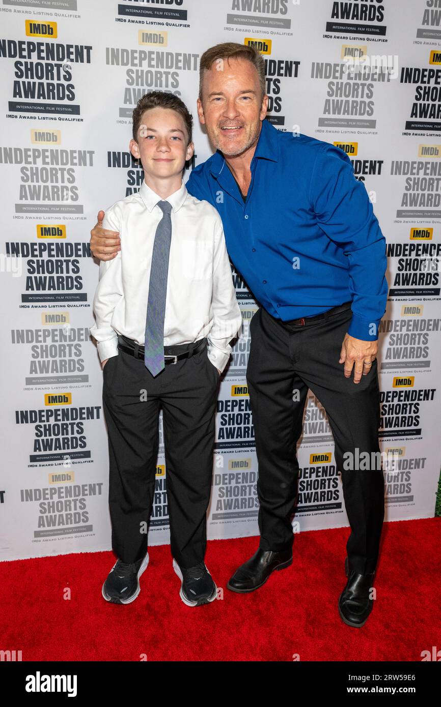 Los Angeles, USA. 16th Sep, 2023. Actor Dylan Dukes, Actor Christopher ...