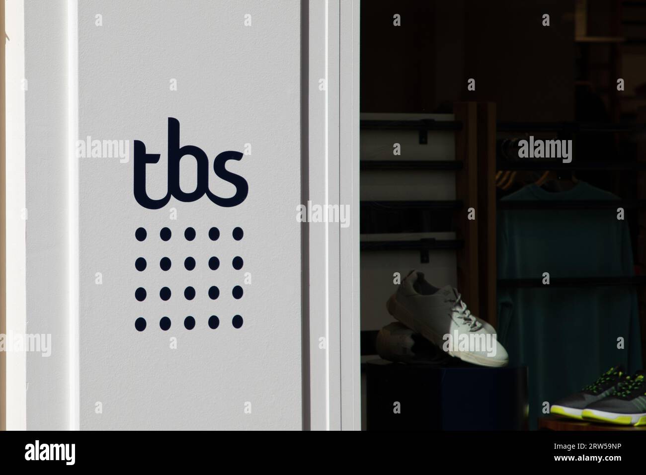 Tbs logo hi-res stock photography and images - Alamy