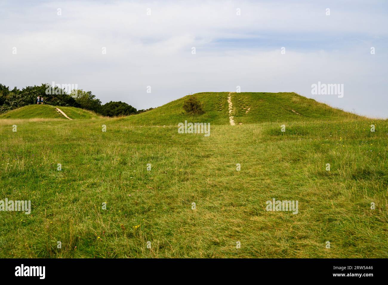 The Devil's Humps barrows (burial mounds) date back to the bronze age ...