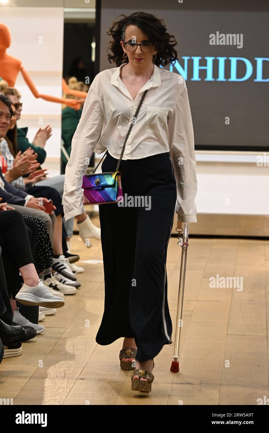London, UK. 16th Sep, 2023. Victoria Jenkins showcases disability ...