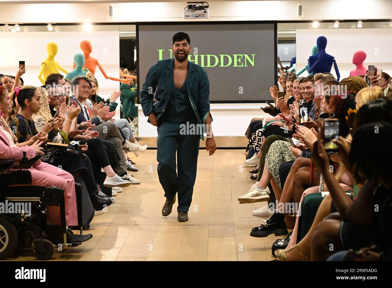 London, UK. 16th Sep, 2023. Victoria Jenkins showcases disability ...