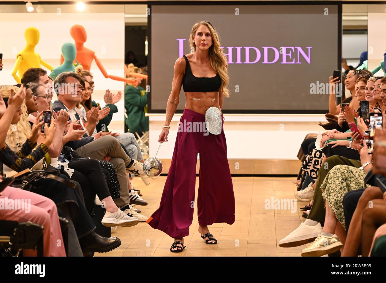 London, UK. 16th Sep, 2023. Victoria Jenkins showcases disability awareness, accessibility and ...