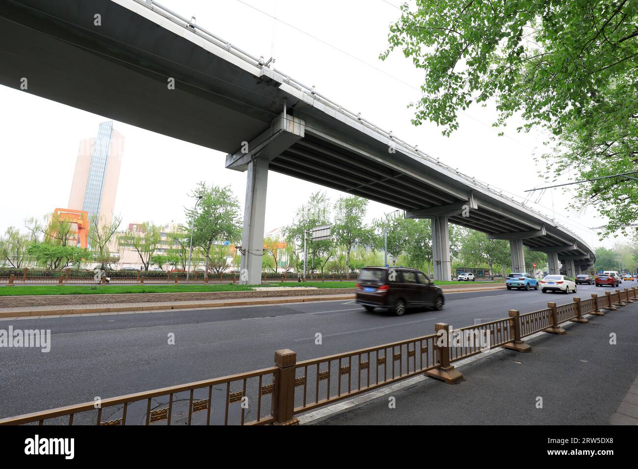 Pedestrian bridge beijing china hi-res stock photography and images - Alamy