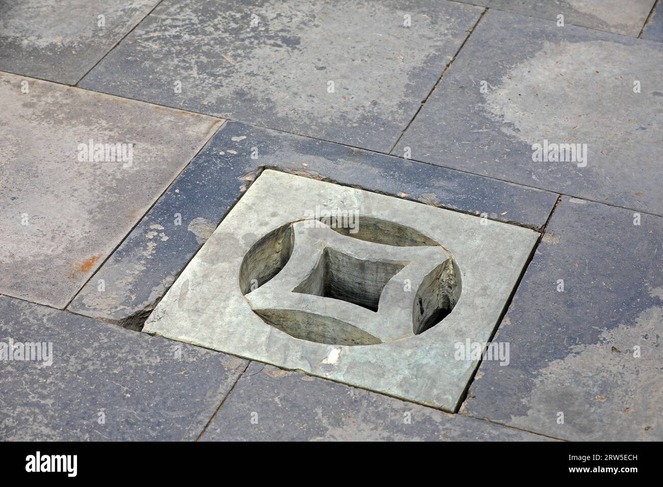 Antique stone sewer, building structure Stock Photo - Alamy