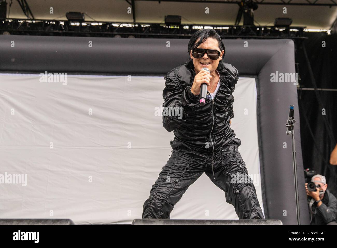 Corey Feldman during Riot Fest Music Festival on September 16, 2023, in ...