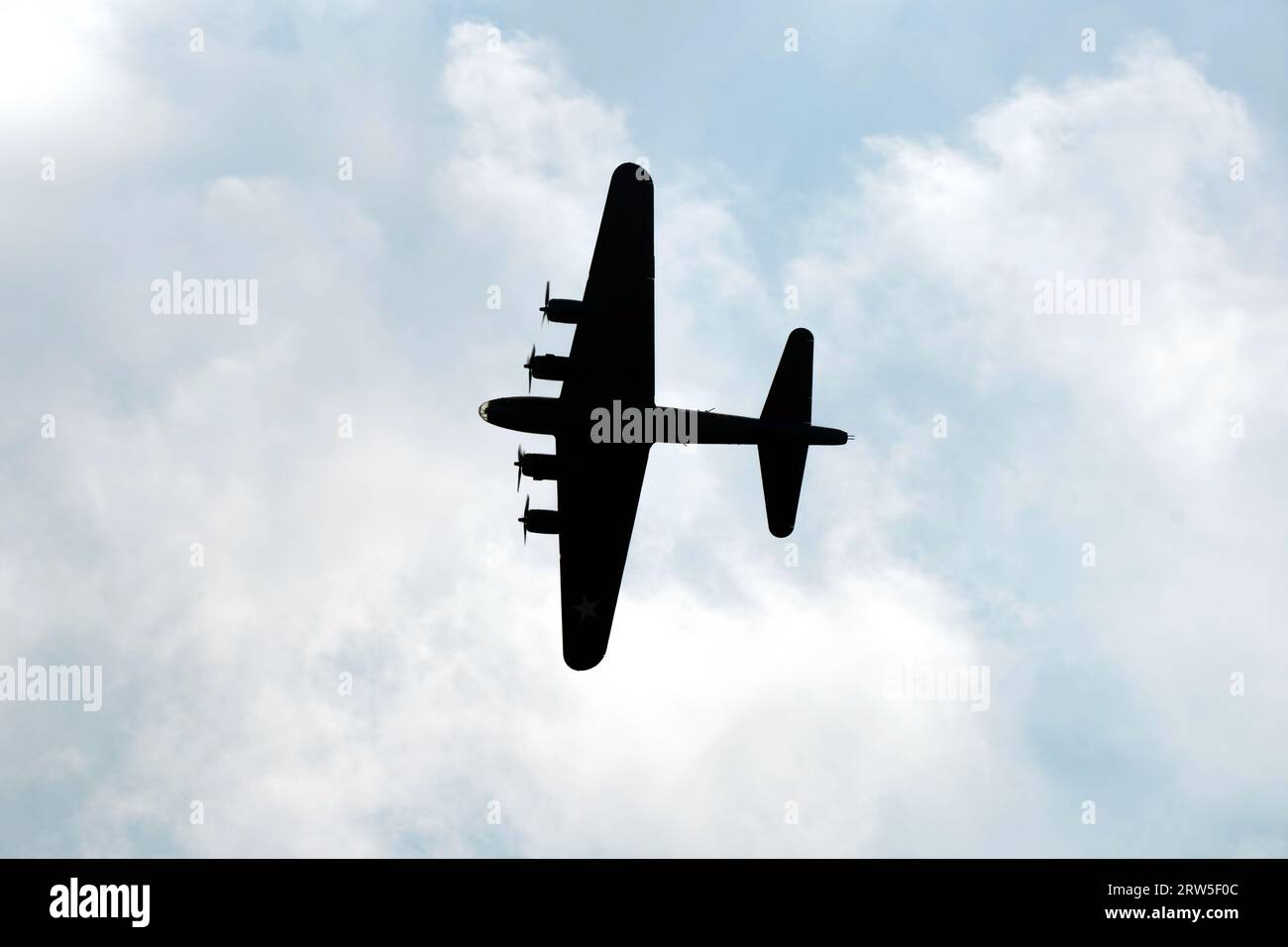 B-17G Flying Fortress 'Sally B' during the Battle of Britain Air Show ...