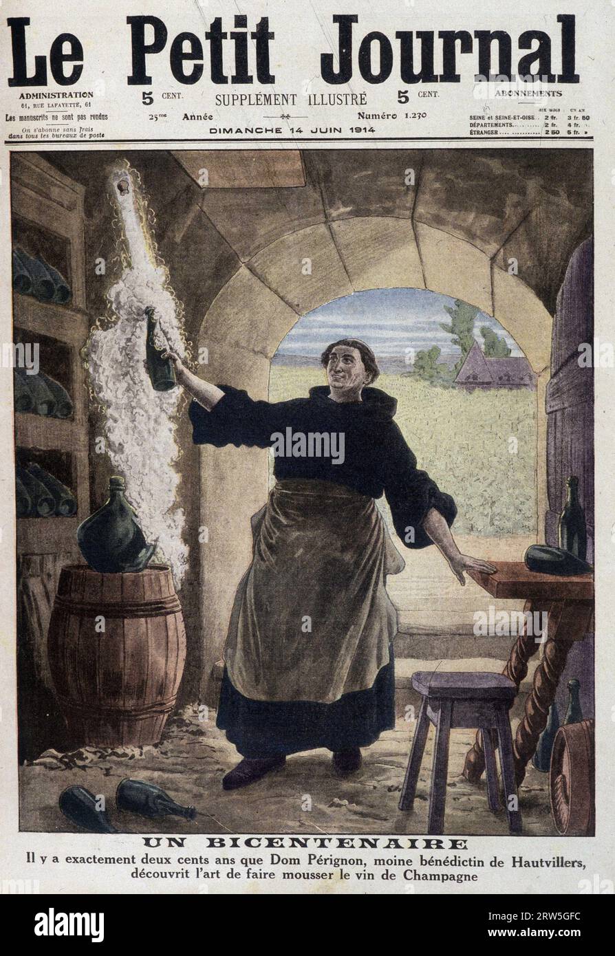 A bicentenary: it is exactly 200 years since Dom Perignon, a ... A bicentenary: it is exactly 200 years since Dom Perignon, a ...