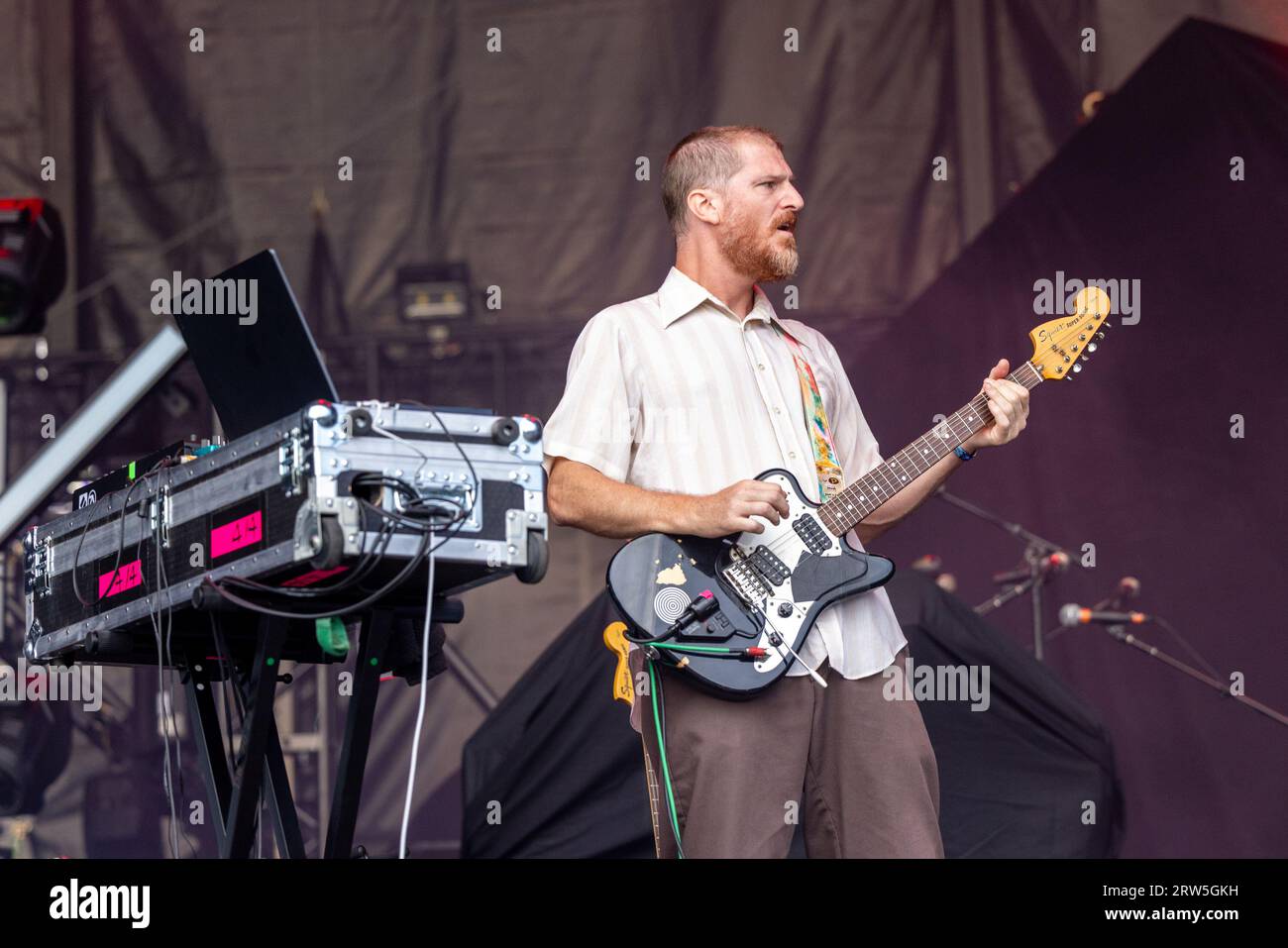 Chicago, USA. 16th Sep, 2023. Andy Morin of Death Grips during Riot ...