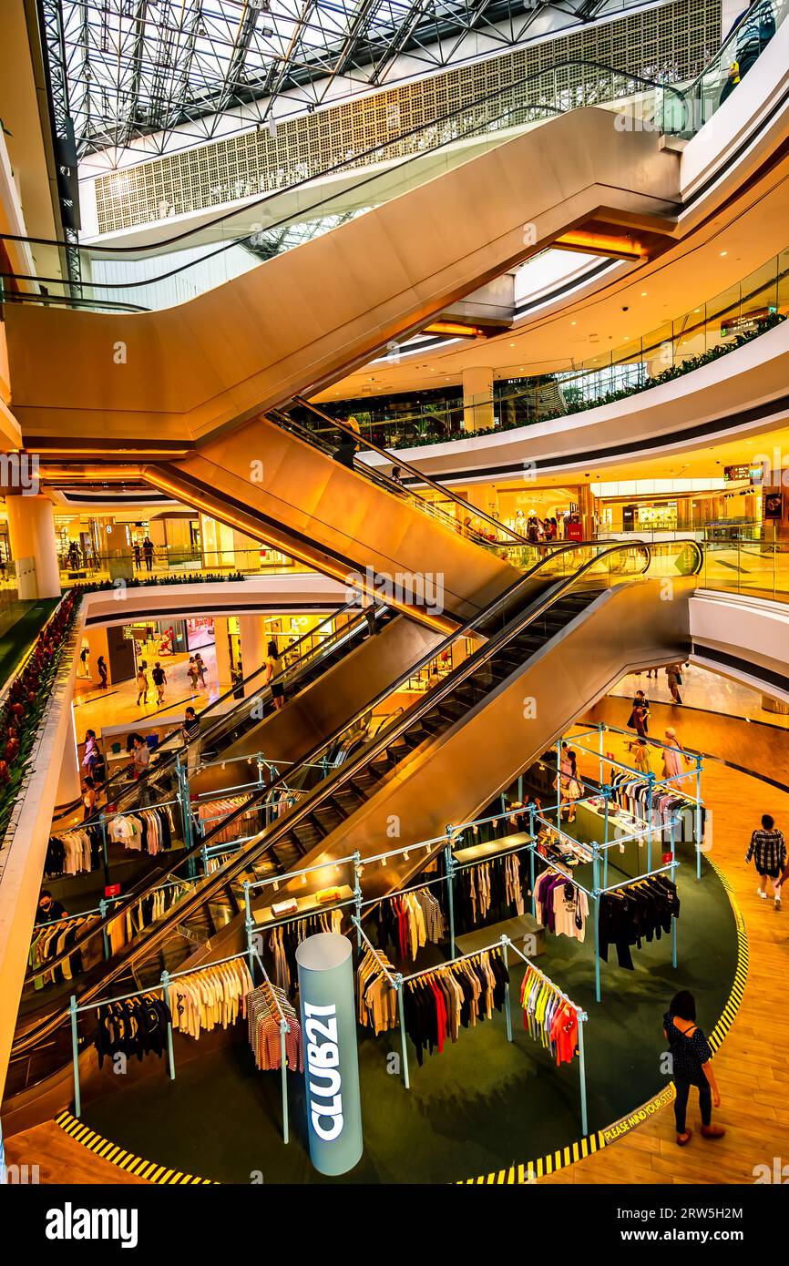 Raffles city shopping center hi-res stock photography and images - Alamy