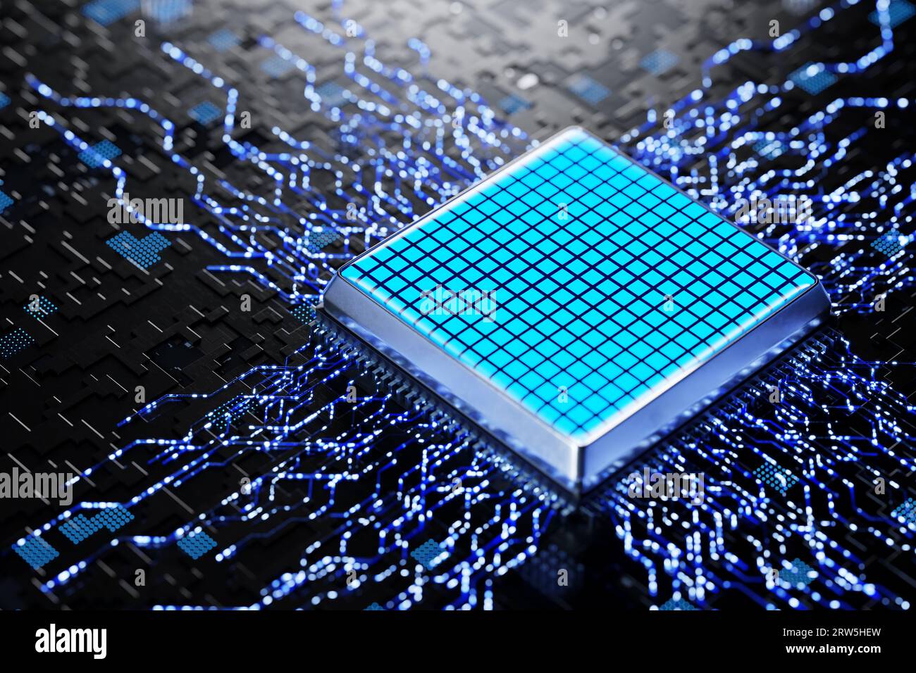 Ai encryption processor hardware hi-res stock photography and images ...