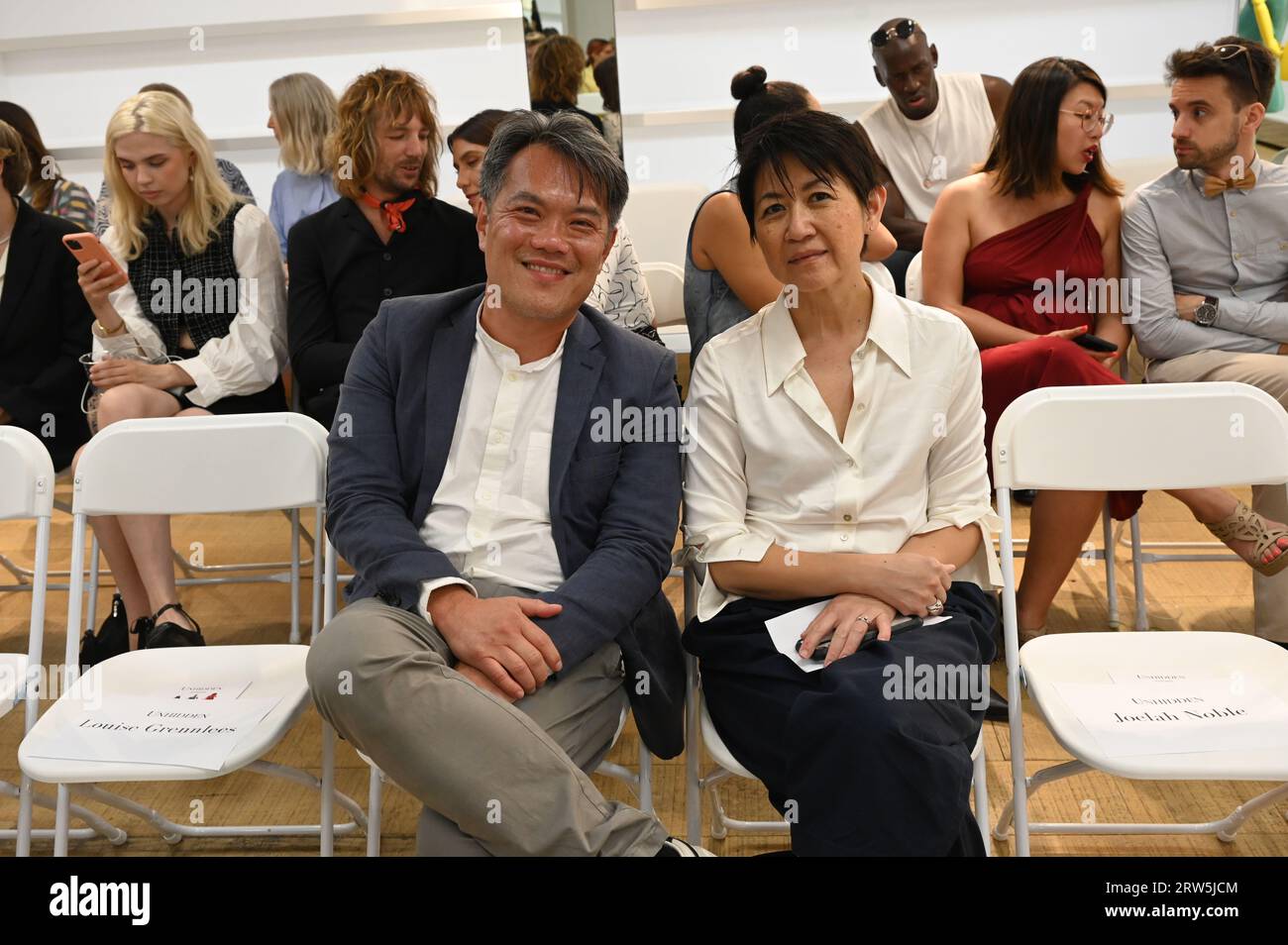 London, UK. 16th Sep, 2023. Alex Yew and his wife is a investor attends ...