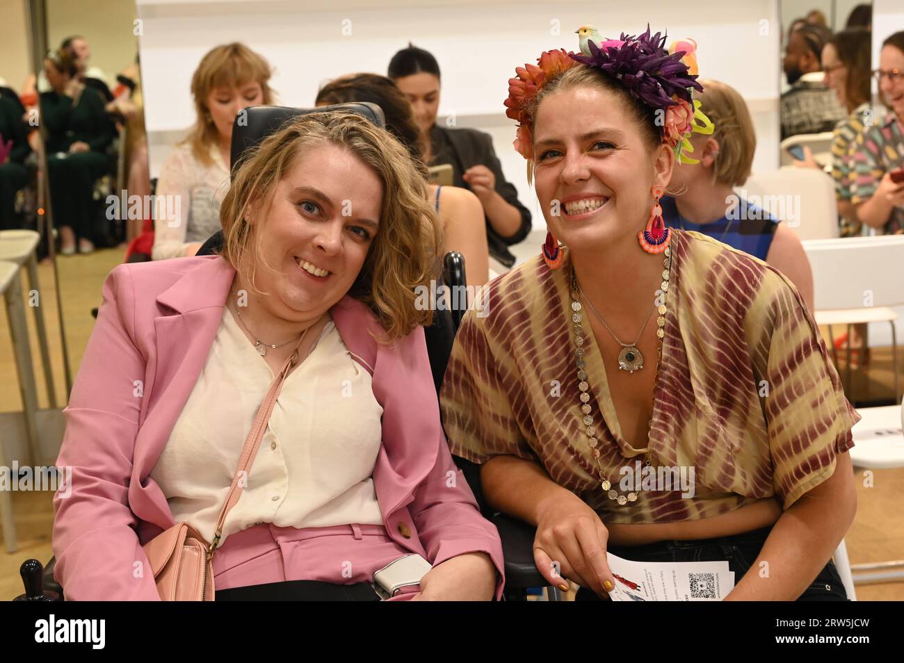 London, UK. 16th Sep, 2023. Supportors of the disability family and ...