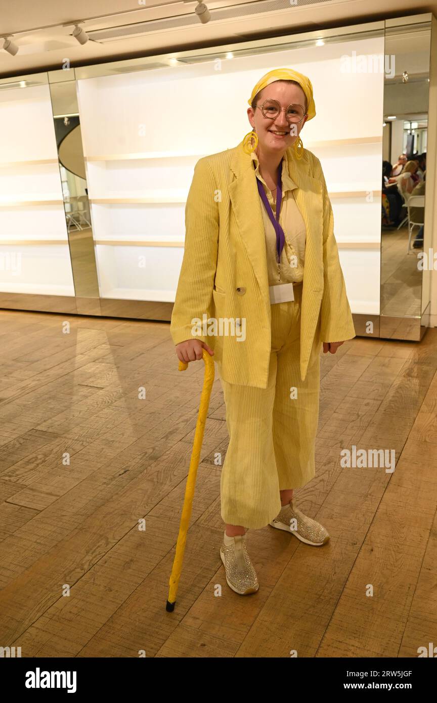 London, UK. 16th Sep, 2023. Supportors of the disability family and ...