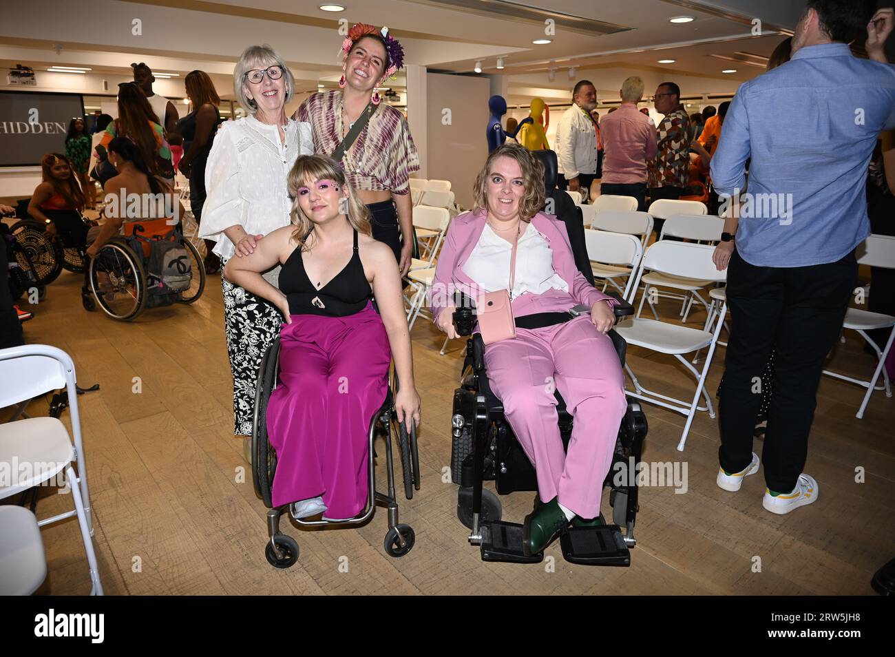 London, UK. 16th Sep, 2023. Supportors of the disability family and ...