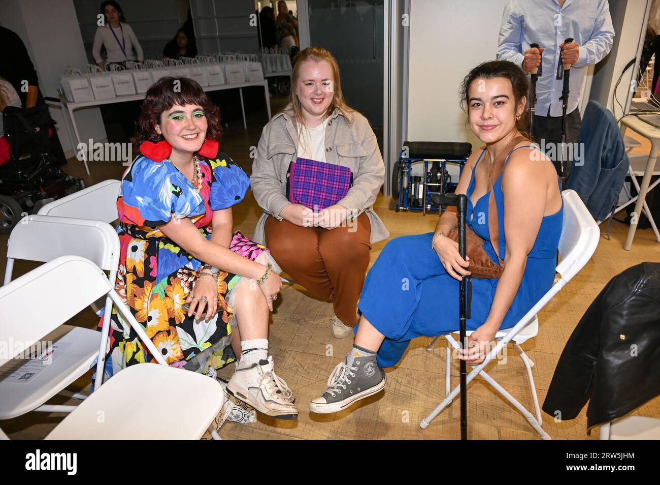London, UK. 16th Sep, 2023. Supportors of the disability family and ...