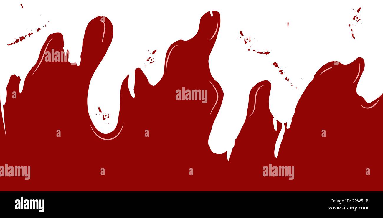 Bloody background. Concept of horror and Halloween. Blood smudges from ...