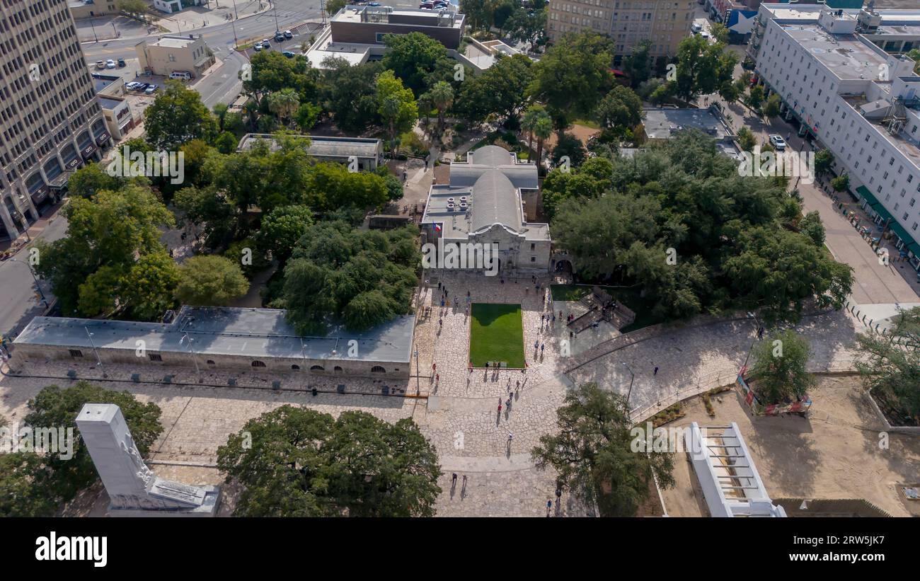 Historic image battle of alamo hi-res stock photography and images - Alamy