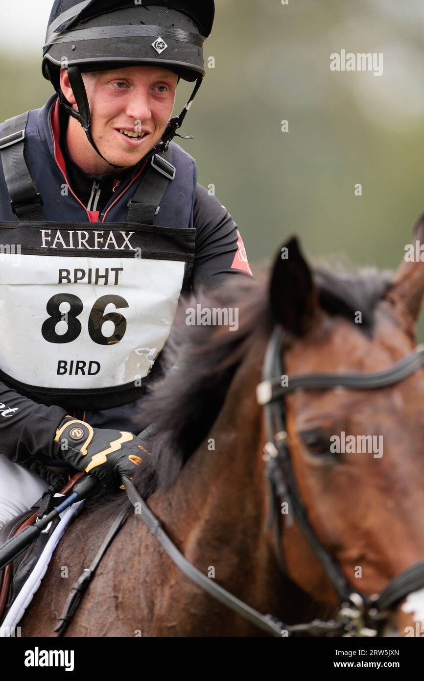 Woodstock, Oxfordshire, UK. 16th Sep 2023. Tom Bird of Great Britain ...
