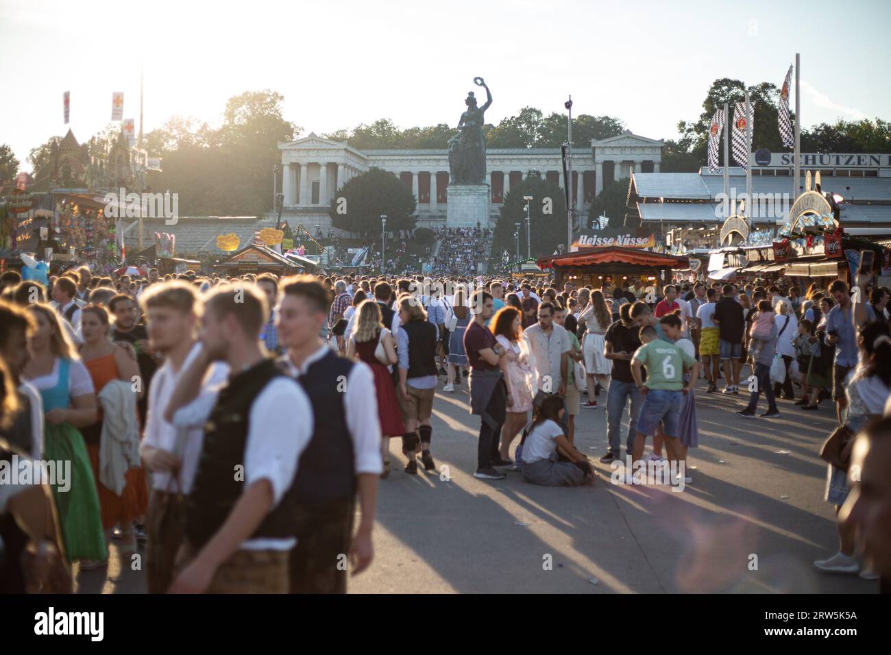 Munich, Germany. 16th Sep 2023. . -- Hundreds of thousands visit the ...
