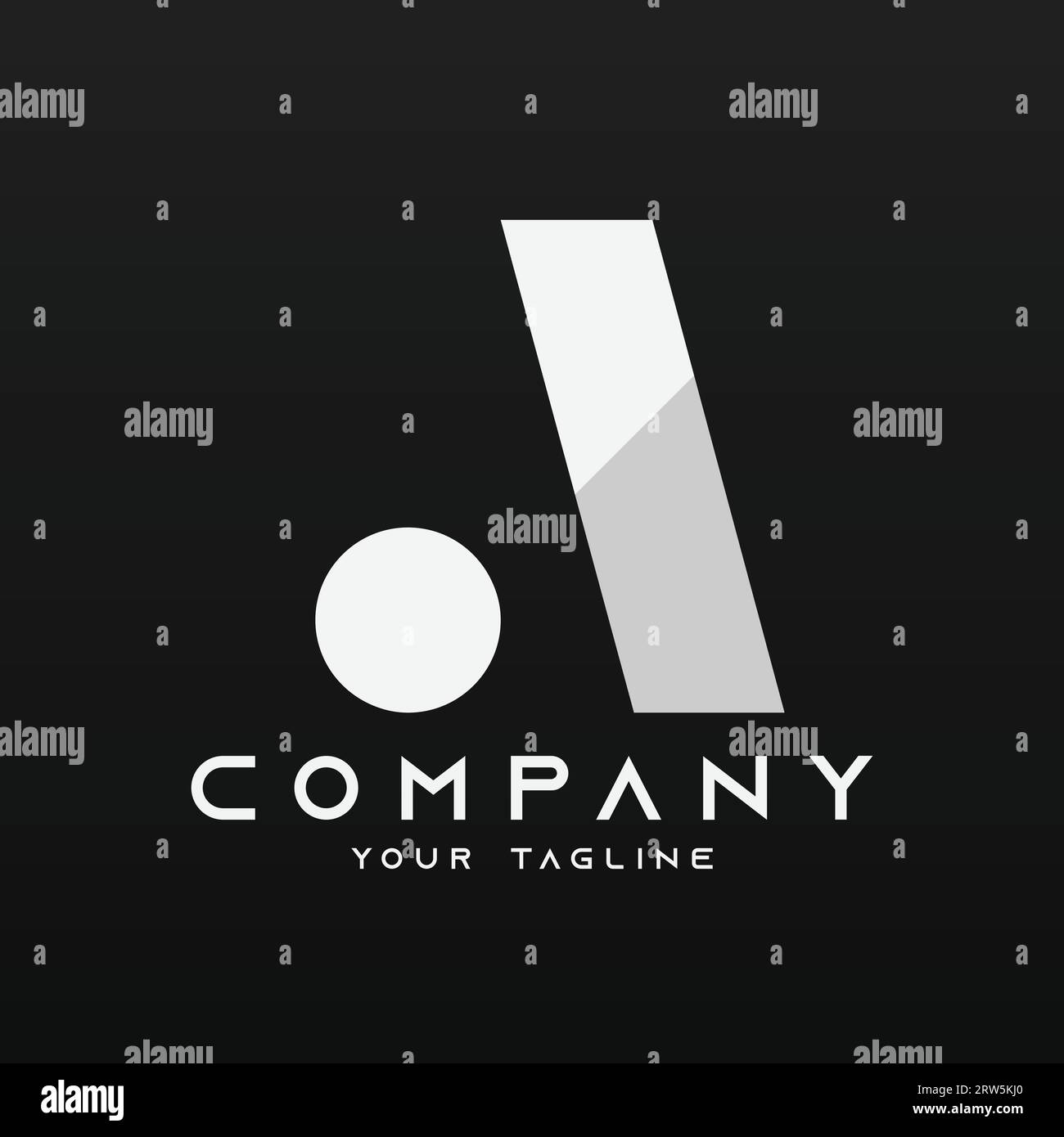 Alphabet a logo Black and White Stock Photos & Images - Alamy