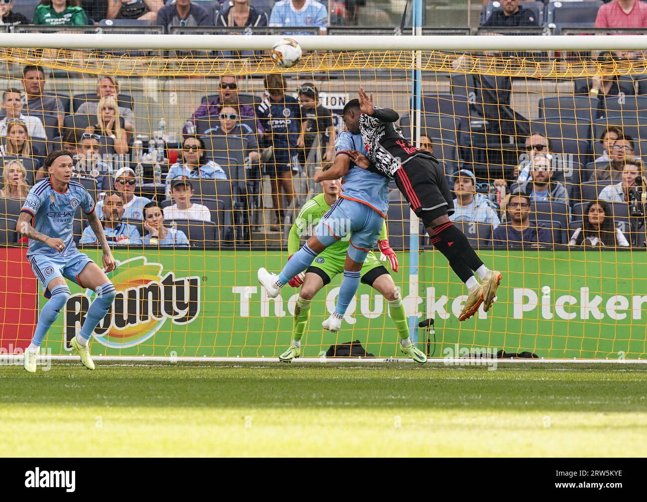 New York, United States. 16th Sep, 2023. Andres Reyes (4) of Red Bulls ...